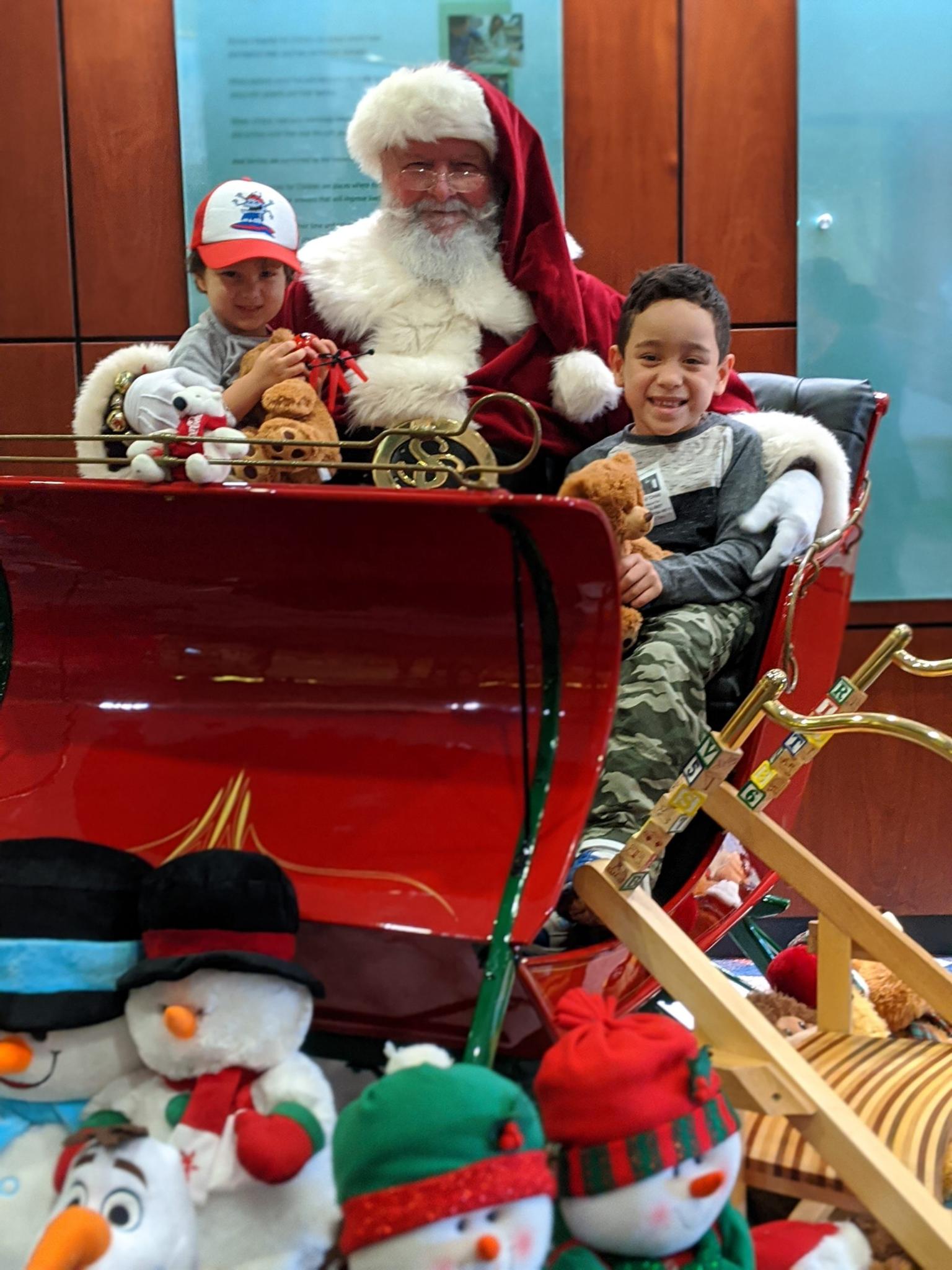 Shriner's Children's Hospital - Santa's Red Sleigh