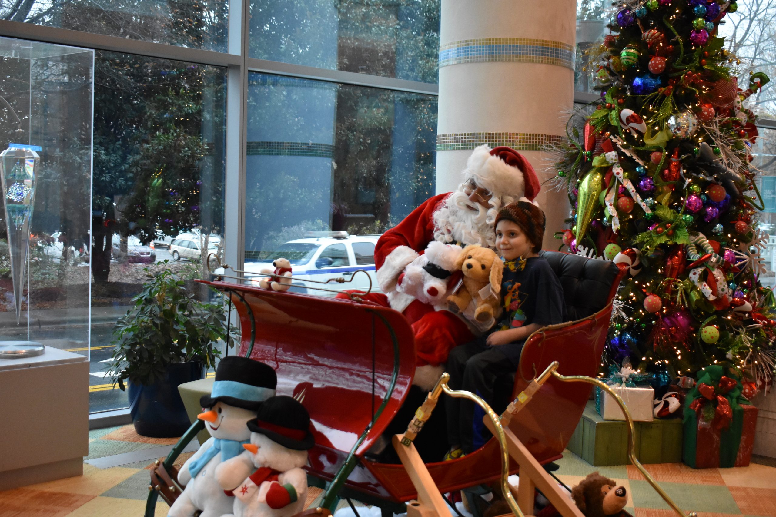 Levine Children's Hospital - Santa's Red Sleigh