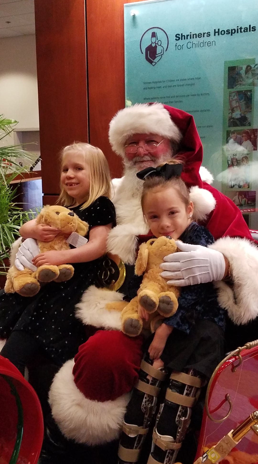 Shriner's Children's Hospital - Santa's Red Sleigh