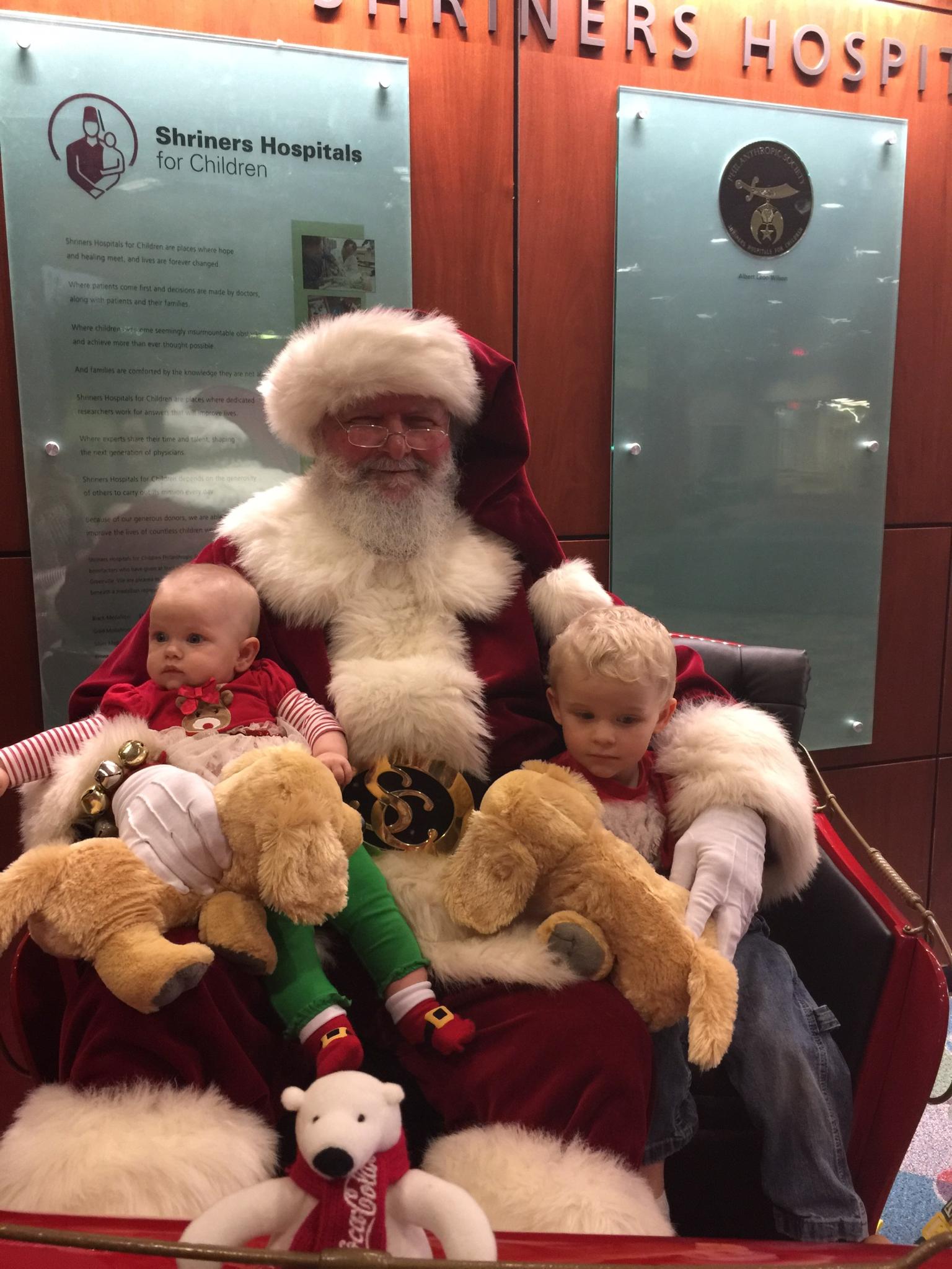 Shriner's Children's Hospital - Santa's Red Sleigh