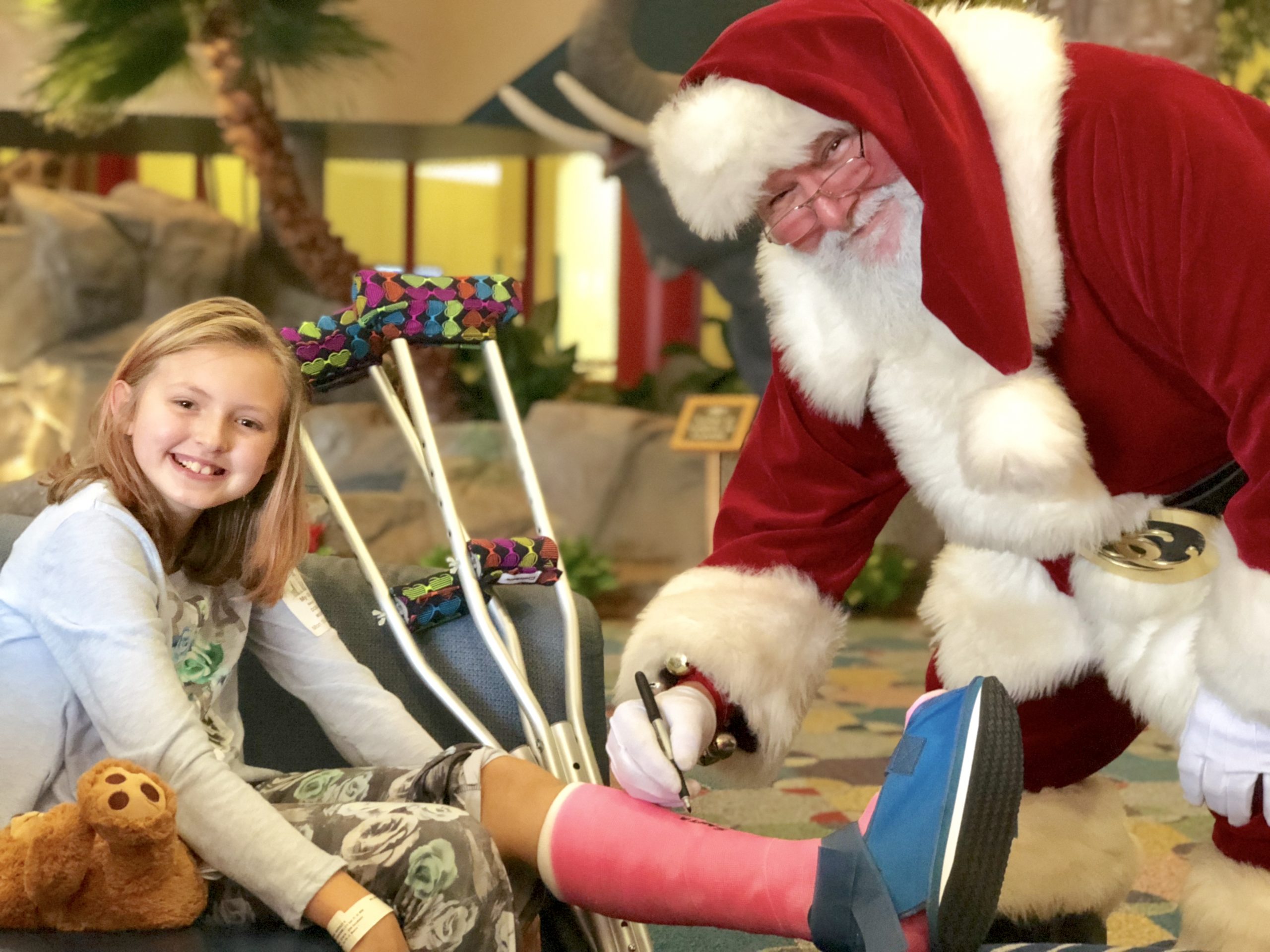 Shriner's Children's Hospital - Santa's Red Sleigh